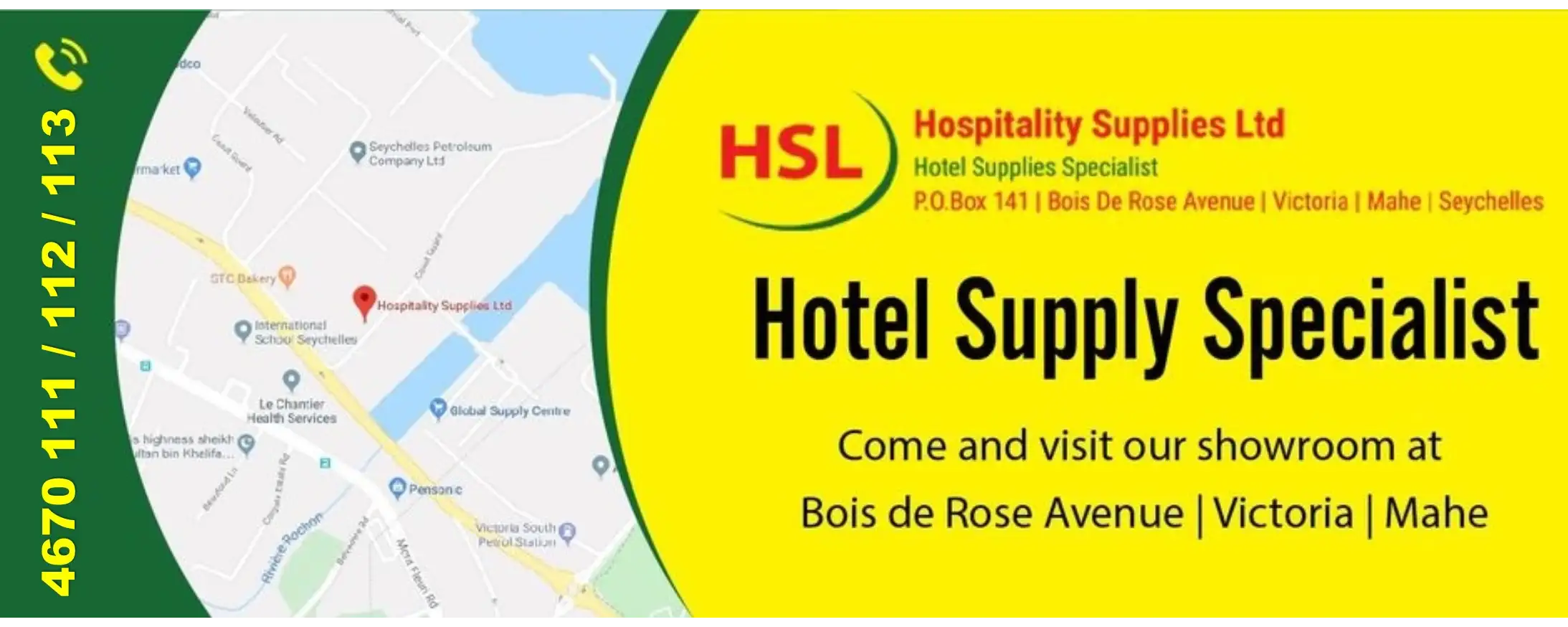 Hospitality Supplies Ltd - HSL